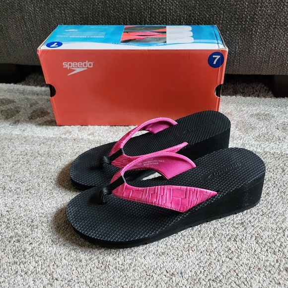 Speedo | Shoes | Speedo Bermuda Wedge Sandals | Poshmark
